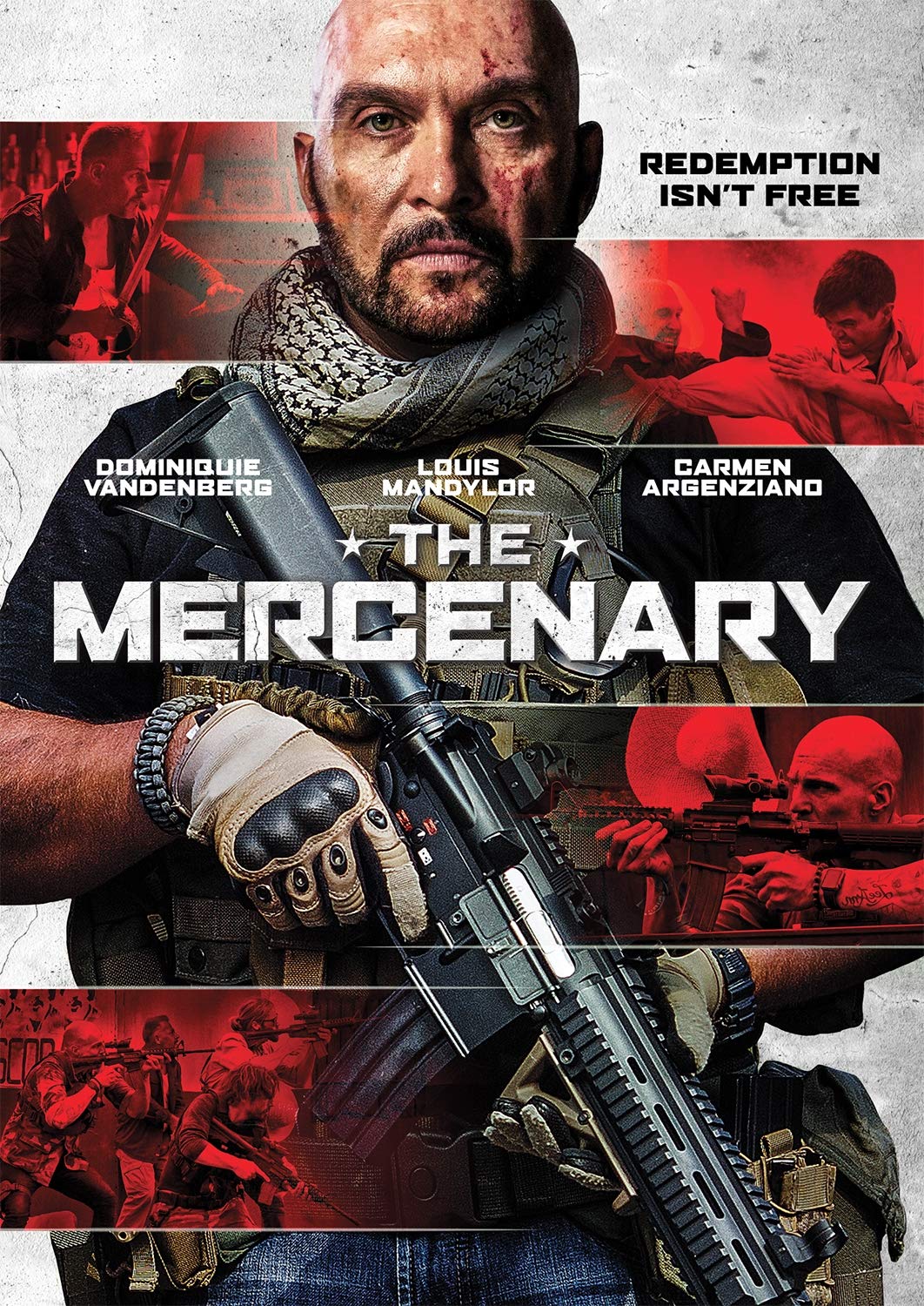 THE MERCENARY: A Newer DVD Cover Shows Off More Action from the January ...