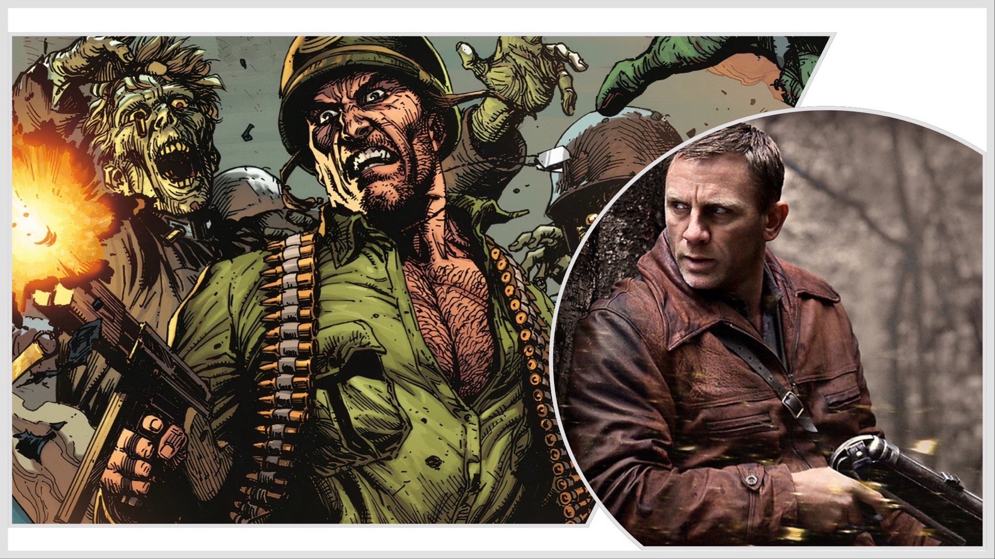 Daniel Craig Goes AWOL from DC Studios SGT. ROCK Live Adaptation Movie ...